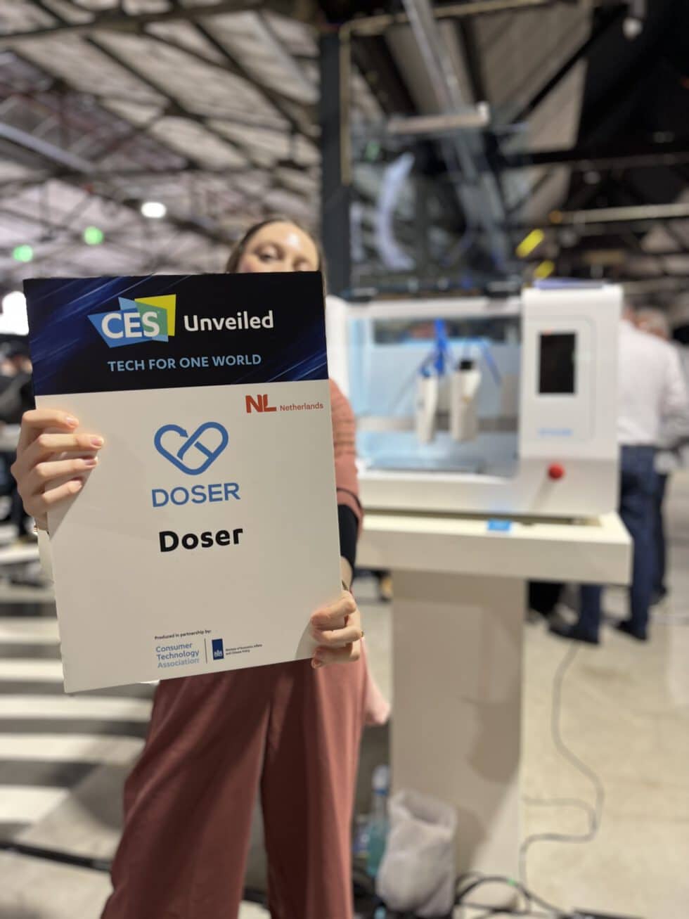 Doser Shines at CES Unveiled with Revolutionary Drug Manufacturing 3D ...